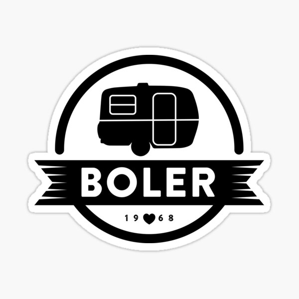 "Boler Vintage Camper Caravan graphic" Sticker for Sale by buchananmab ...