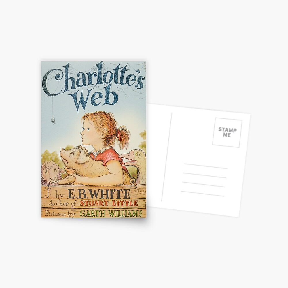 "Charlottes Web" Poster for Sale by artbibliophile | Redbubble