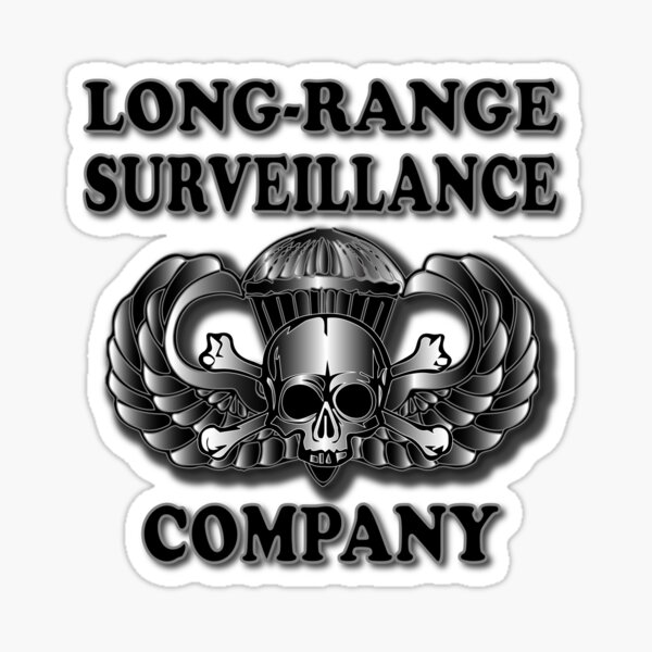 "Long-Range Surveillance Company" Sticker for Sale by cp06327 | Redbubble