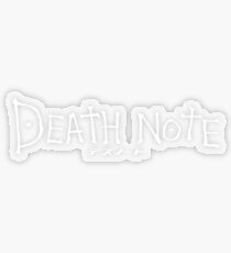 Deathnote Stickers | Redbubble