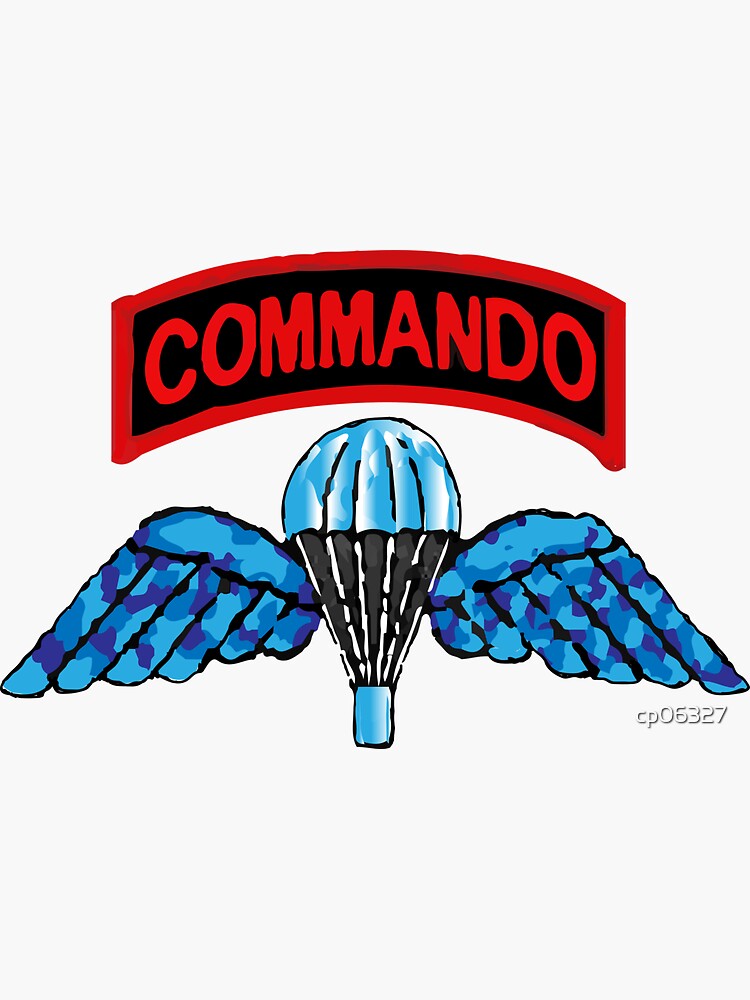 "Para-commando" Sticker for Sale by cp06327 | Redbubble