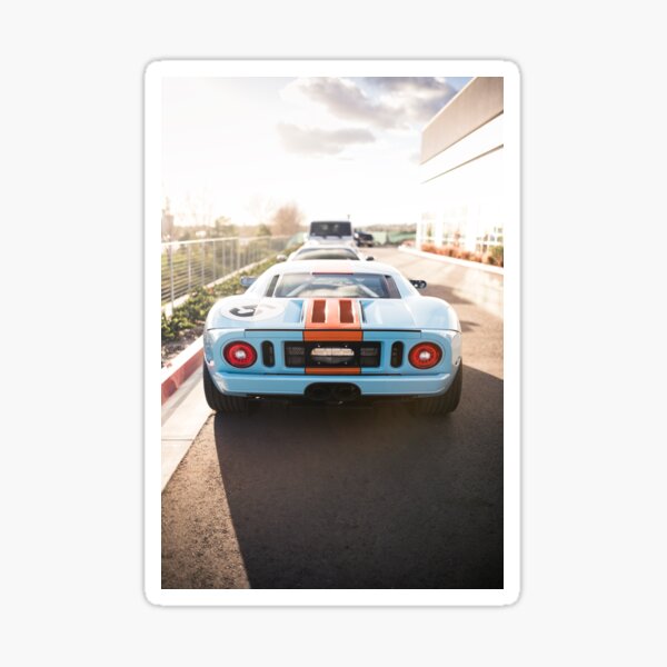 "Ford GT" Sticker for Sale by JWKexotics | Redbubble