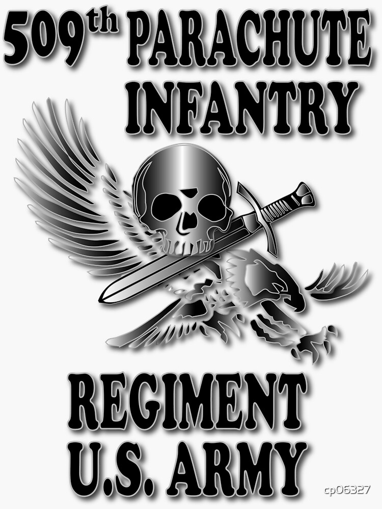 "509th Parachute Infantry Regiment" Sticker for Sale by cp06327 | Redbubble