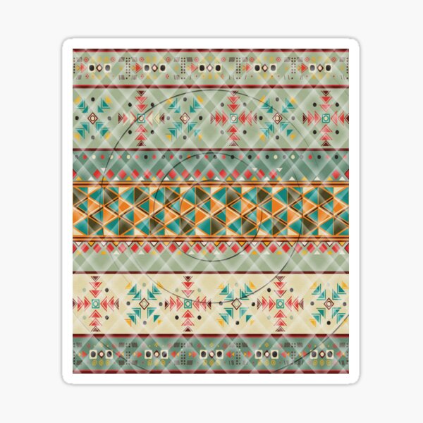 "Navajo patterns" Sticker for Sale by pypelcoco | Redbubble