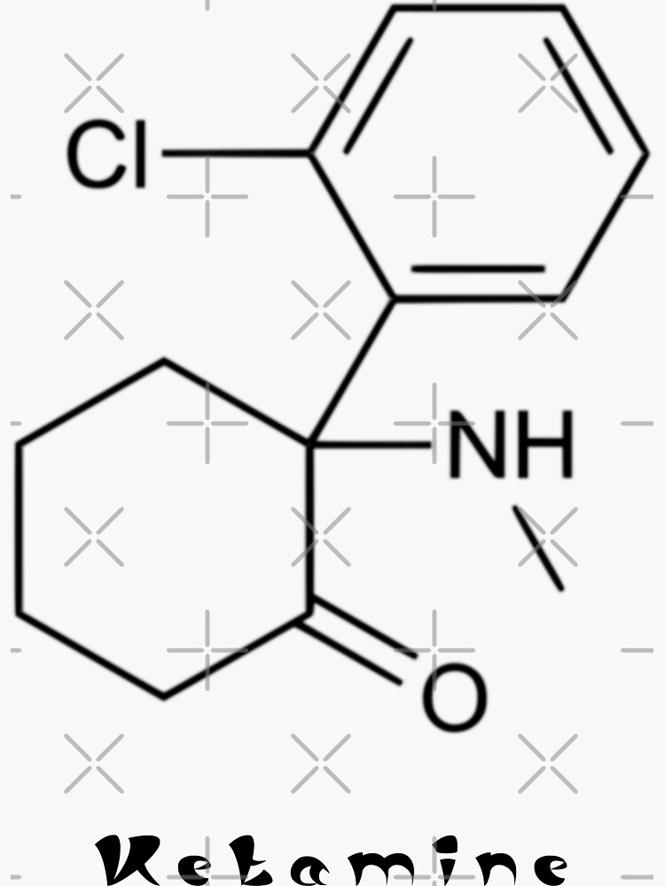 "Ketamine" Sticker by Orloff | Redbubble