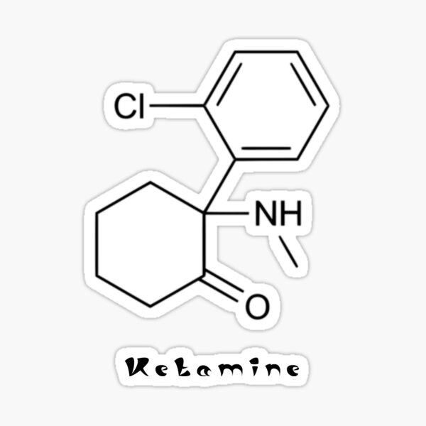"Ketamine" Sticker by Orloff | Redbubble
