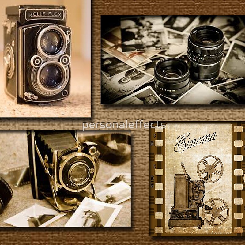 "Vintage Camera Collage " by personaleffects | Redbubble