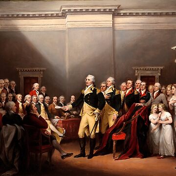 "General George Washington Resigning His Commission by John Trumbull ...
