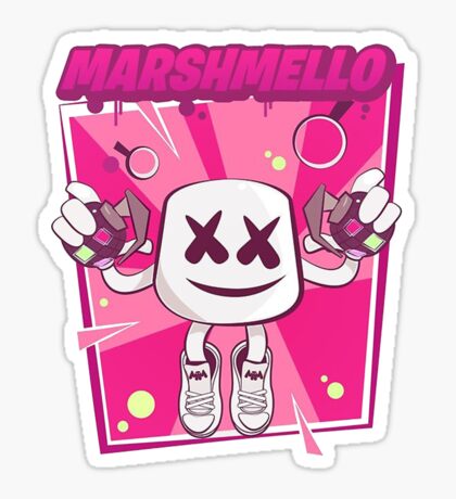 Marshmello Stickers | Redbubble