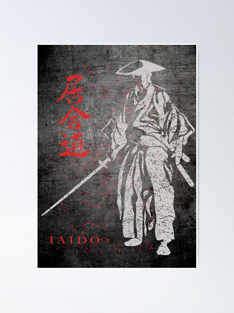 Poster « Iaido Samurai », par MDAM | Redbubble