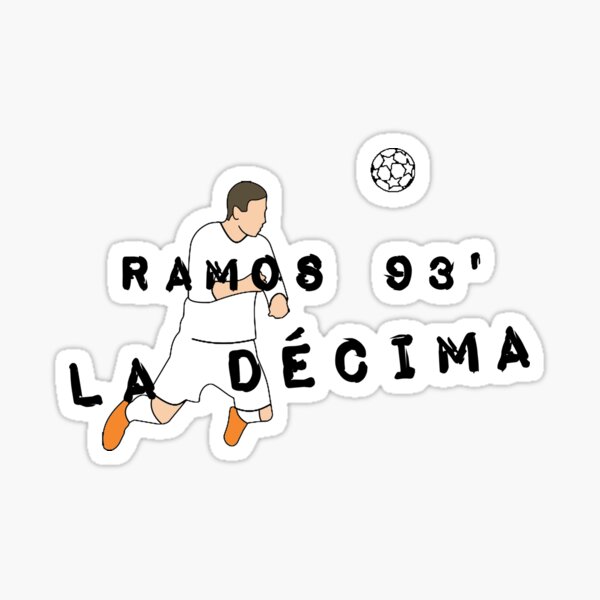 Sergio Ramos Stickers | Redbubble