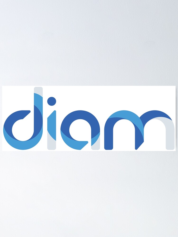 "DIAM" Poster by diamdesign | Redbubble