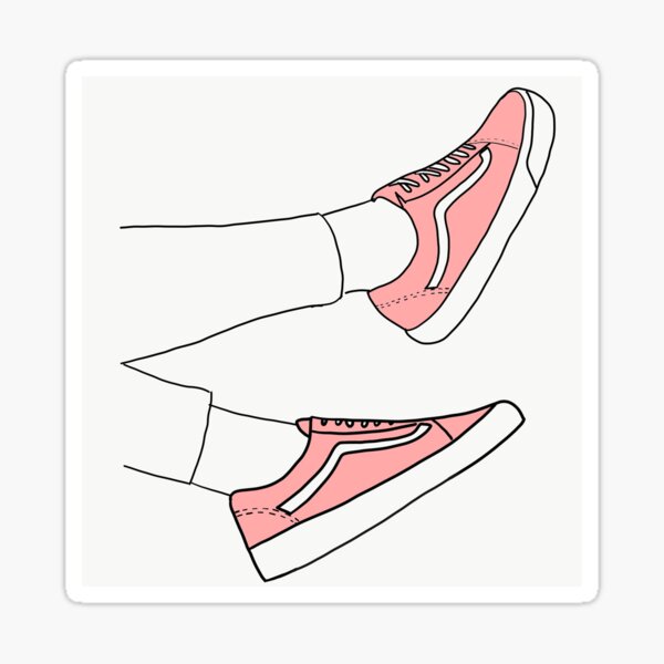 Vans Shoes Stickers | Redbubble