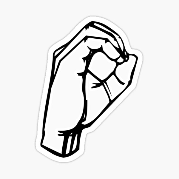 O Sign Language Sign Language And The Alphabet,The Letter O Stock