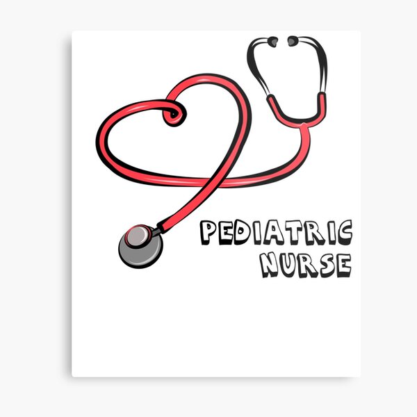Pediatric Nurse Metal Prints | Redbubble