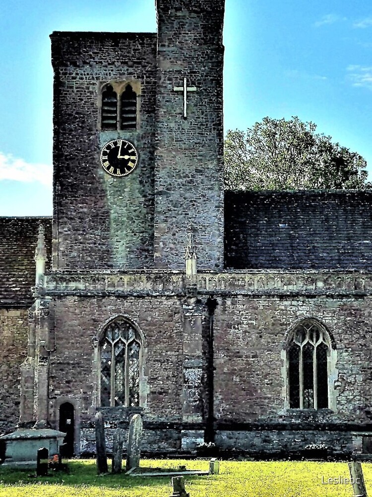 "St. Mary's Church in Magor, Wales" iPhone Case for Sale by Lesliebc ...