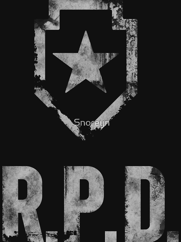 "R.P.D. " T-shirt for Sale by Snoreyn | Redbubble | rpd t-shirts ...