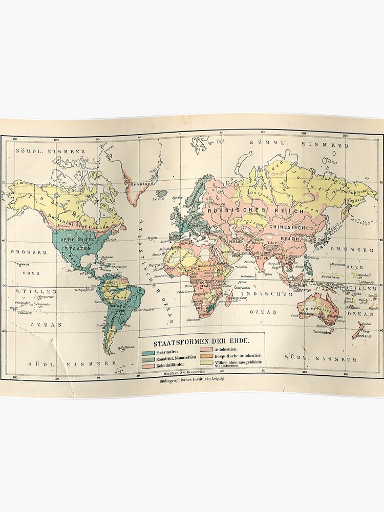 1900 Map Of The World - Map