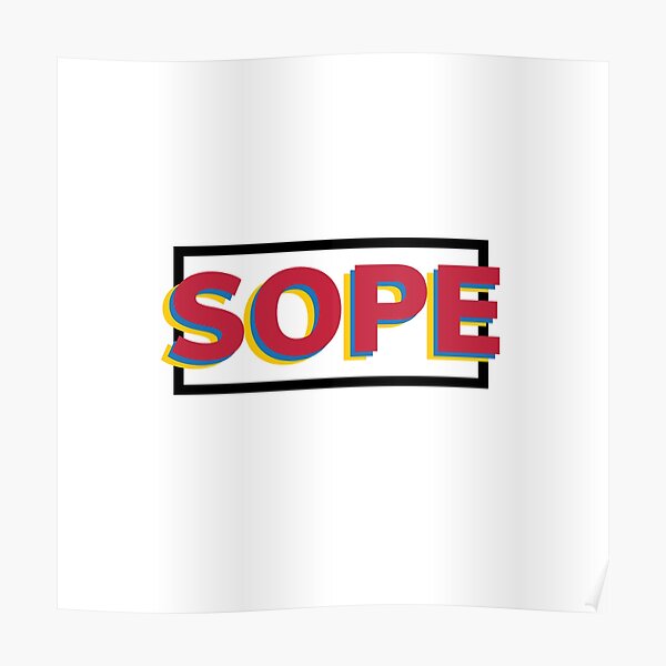 "sope box" Poster for Sale by attackonotaku | Redbubble