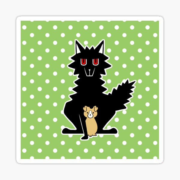 "TRC Doggies with Polka Dot Background" Sticker for Sale by kitten-kin ...