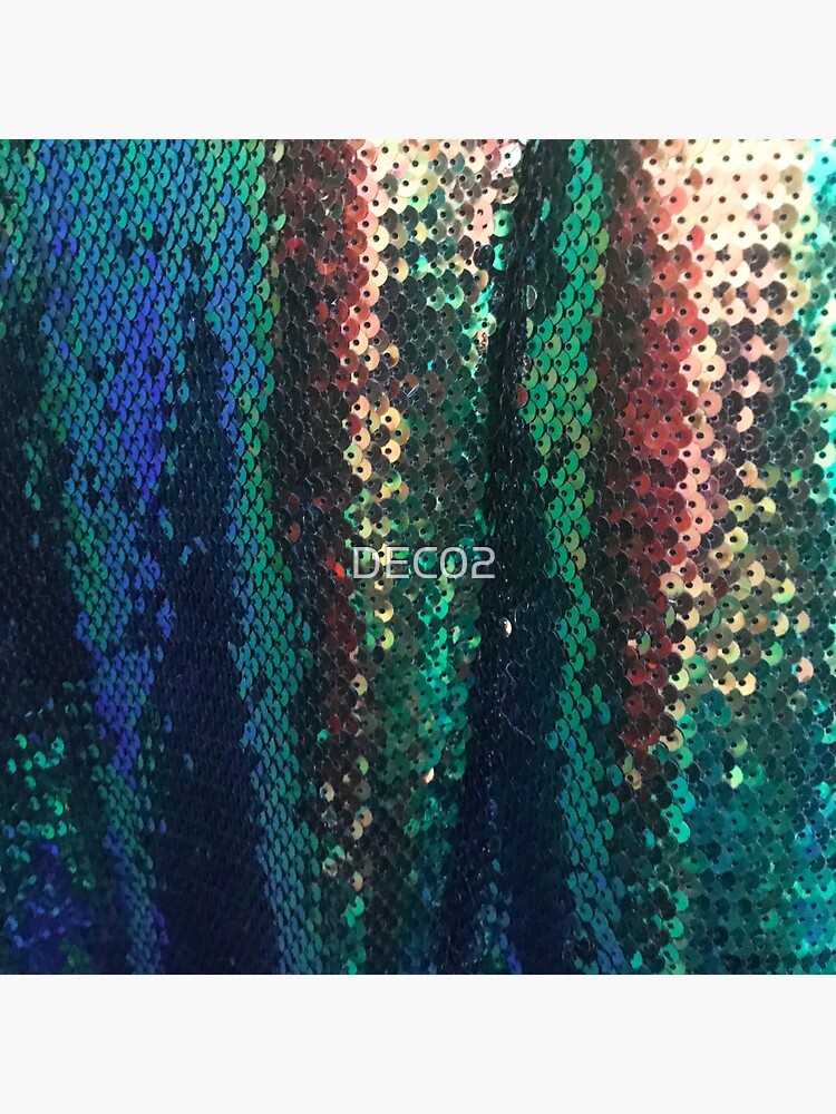 "Bling Faux Rainbow Glamour Faux Sequin Pattern" Sticker for Sale by ...