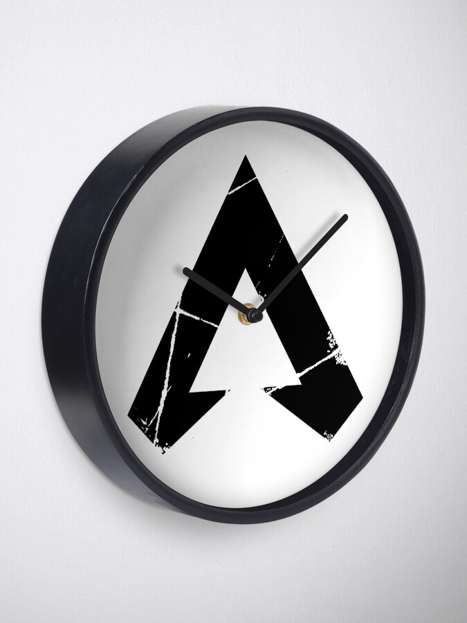 "Apex Legends Logo | Apex Legends Black Symbol" Clock by surik- | Redbubble