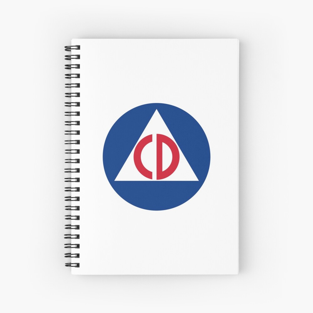 "Civil Defense " Sticker for Sale by MetroStore | Redbubble