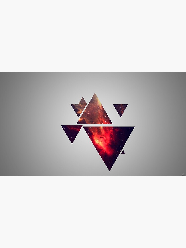 "Red triangles" Poster by xav123 | Redbubble