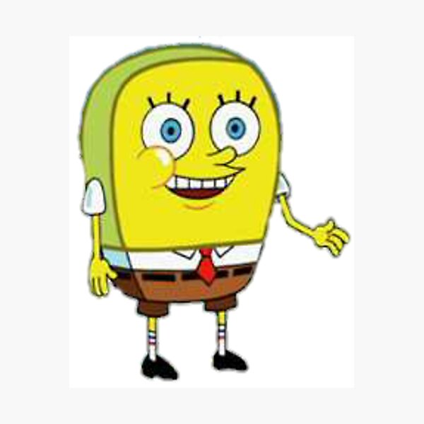 "normal spongebob" Photographic Print by moreira | Redbubble