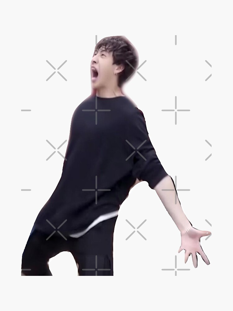 "Meme Chan " Sticker for Sale by Kpop-trash | Redbubble