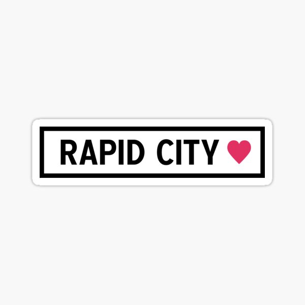 "Rapid City" Sticker for Sale by homelove | Redbubble