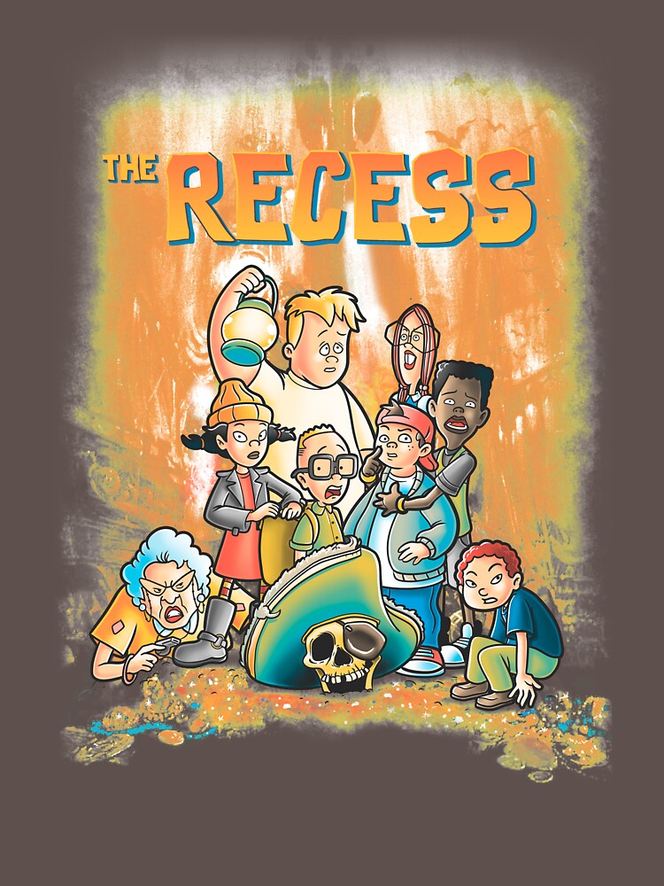 "The recess" T-shirt for Sale by trheewood | Redbubble | recess t ...
