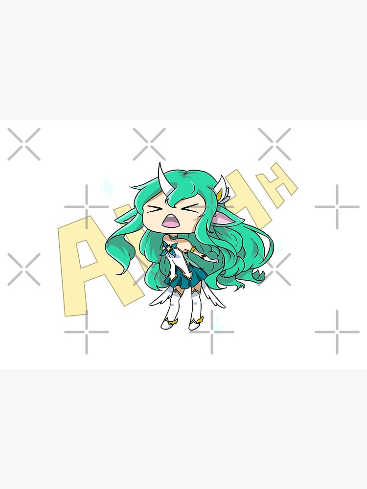 "Screaming Chibi Star Guardian Soraka" Art Print by TurtlesarRina ...