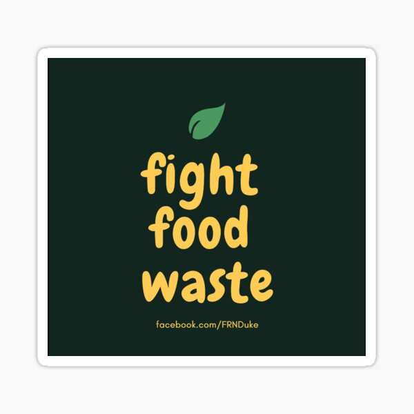 Food Waste Stickers | Redbubble