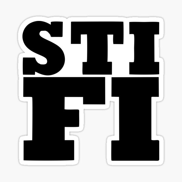 "Sticky Finger Logo" Sticker by zhunzau | Redbubble