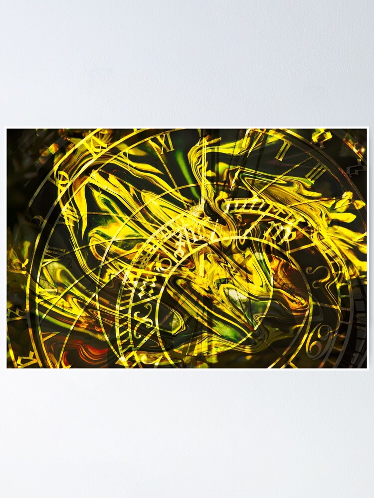 "astral time" Poster by brunobenedetti | Redbubble