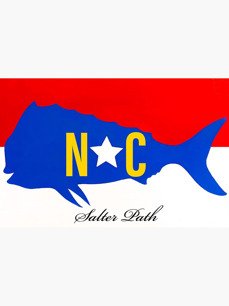 "Salter Path Mahi" Sticker for Sale by barryknauff | Redbubble