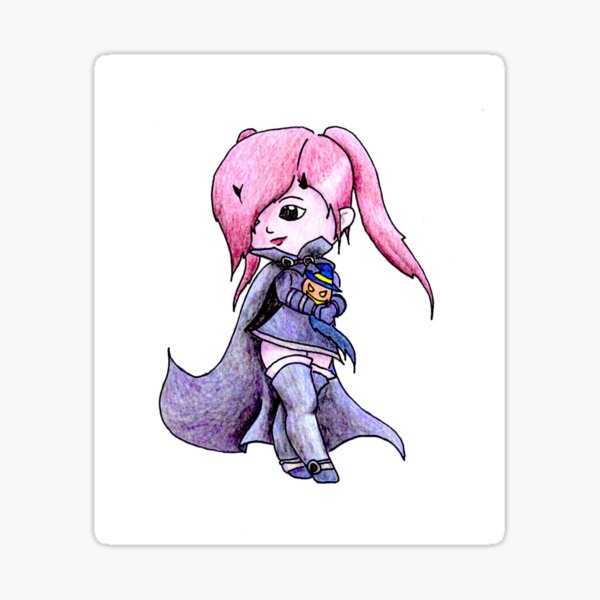 "Chibi avatar persona character art" Sticker for Sale by ...