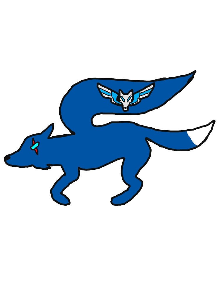 "The Blue Alphas Logo" Poster for Sale by BlueBellTheWolf | Redbubble