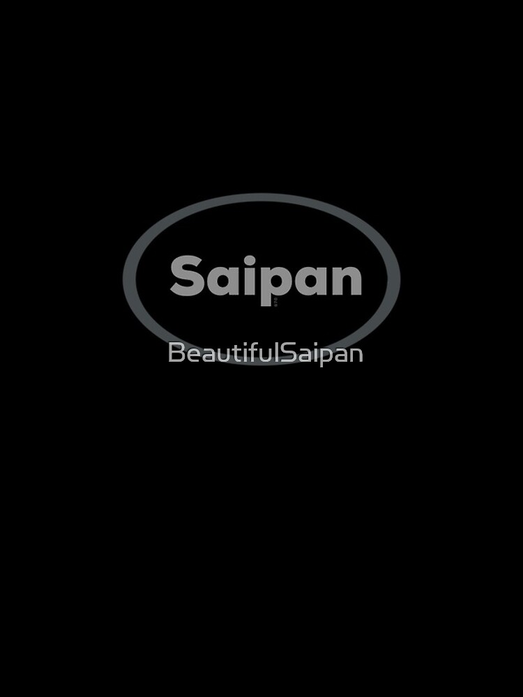 "Saipan 670 Black Stickers and Shirts by Beautiful Saipan" iPhone Case ...