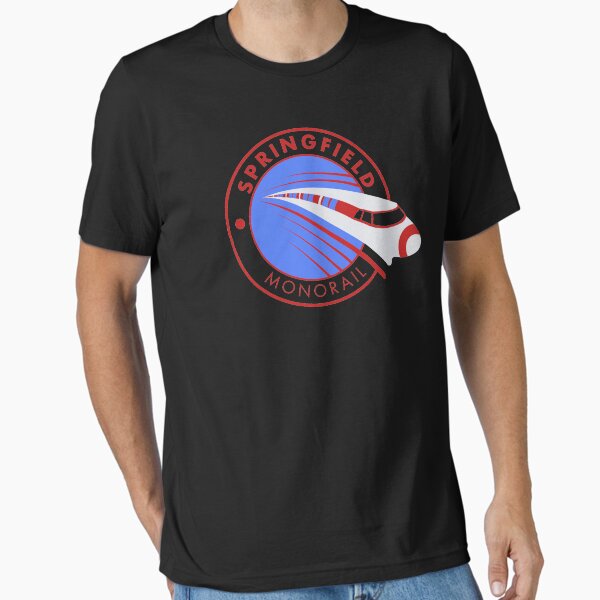 "Springfield Monorail" Essential T-Shirt for Sale by WinstonGambro ...