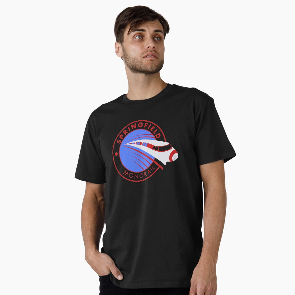 "Springfield Monorail" Essential T-Shirt for Sale by WinstonGambro ...