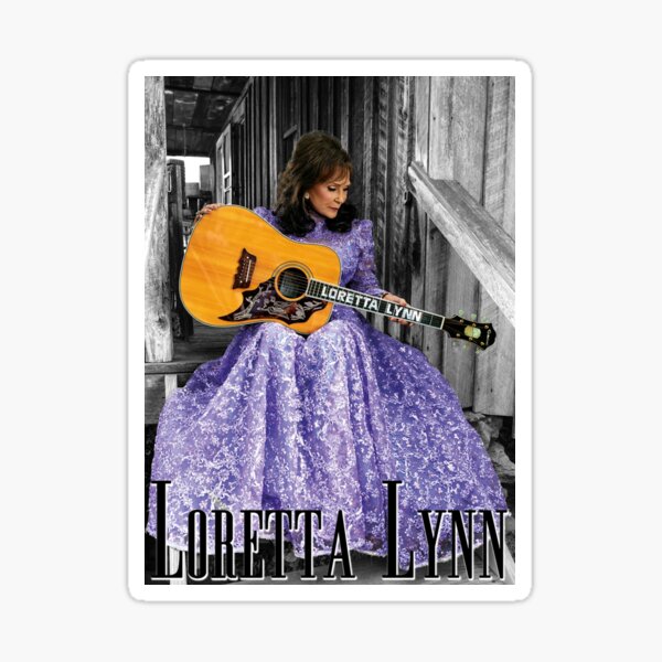 Loretta Lynn Stickers | Redbubble