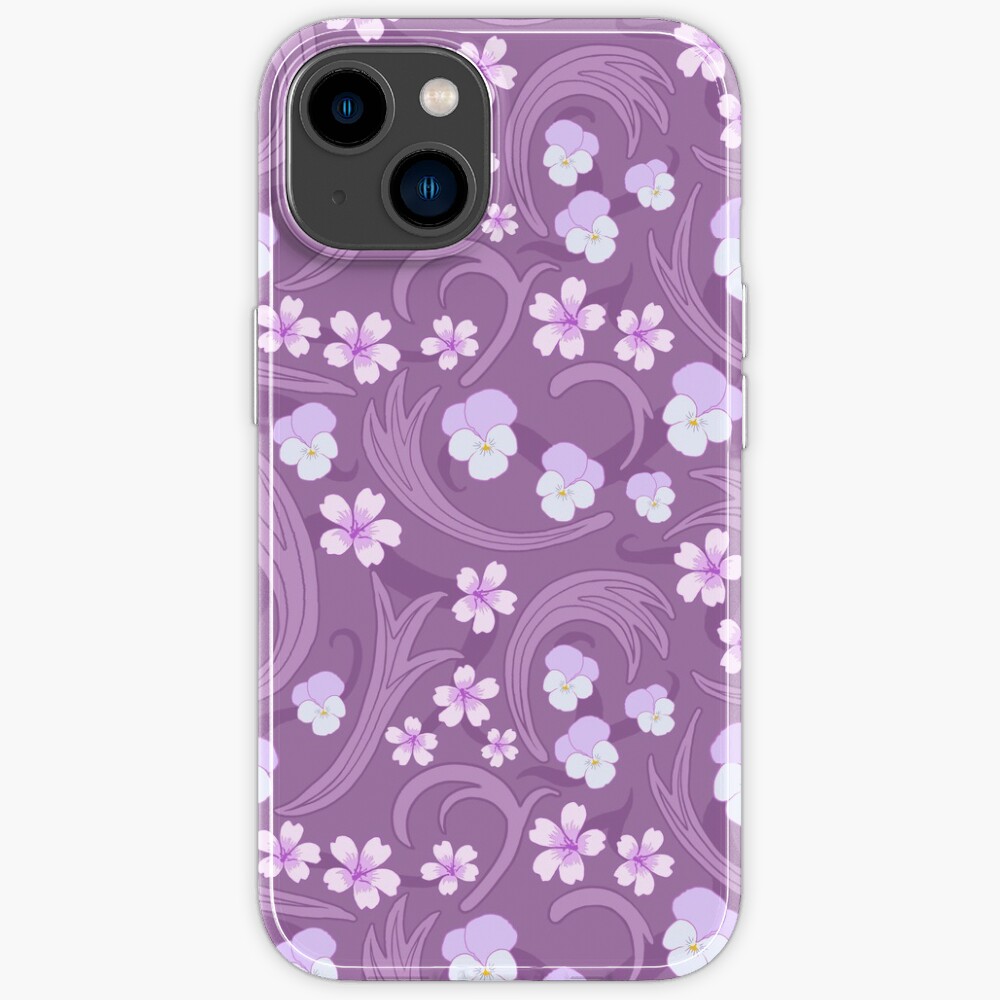 "Lilane Blumen" iPhone-Hülle von hollyrhc | Redbubble