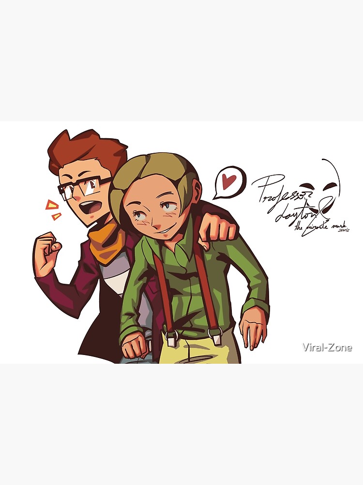 "Professor Layton and the Miracle Mask - Henry and Randall" Art Print ...