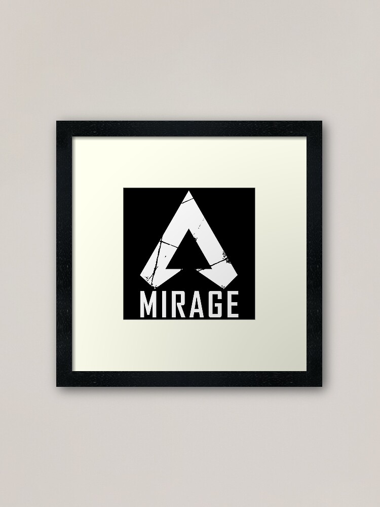 "Mirage Logo | Apex Legends Symbol" Framed Art Print by surik- | Redbubble