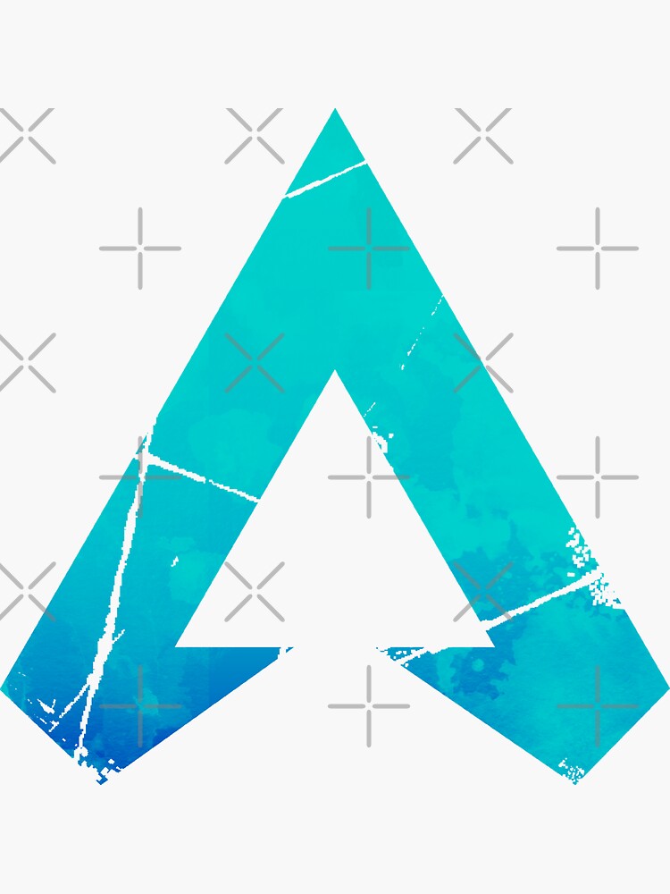"Apex Legends Logo | Apex Legends Colorflip Aquarell Symbol" Sticker ...