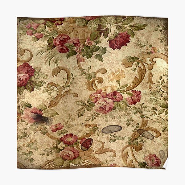 "antique,rustic,floral,wall paper,shabby chic,country chic,elegant,old ...