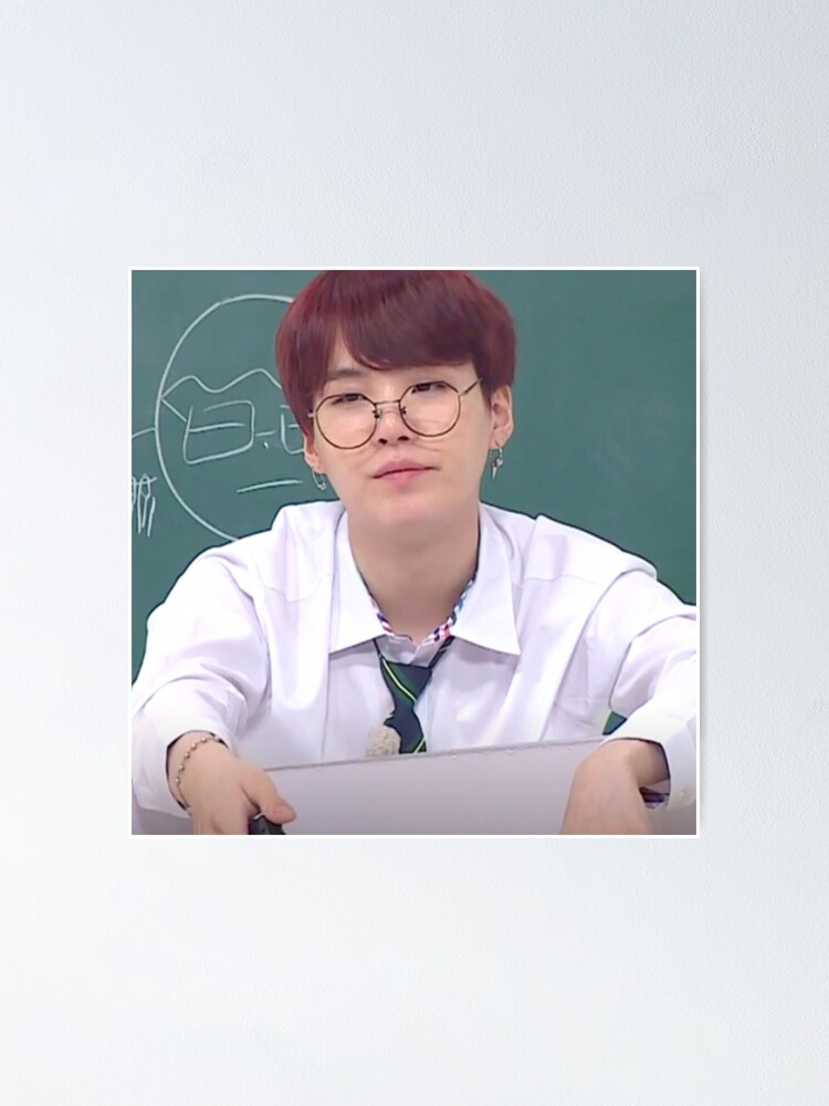 "Min yoongi" Poster by coolturd | Redbubble