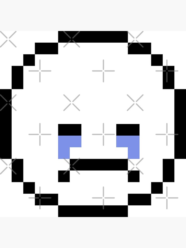"Pixel Sad" Art Print for Sale by Zeeph | Redbubble